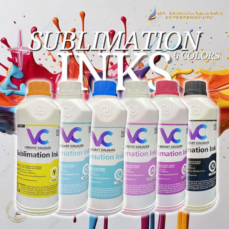 Sublimation ink 6 colors | Shopee Philippines