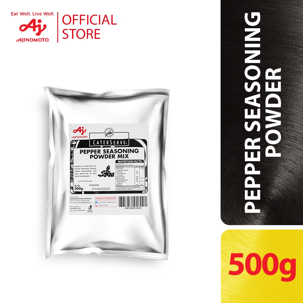 AJINOMOTO CaterServe® Flavor All Pepper Seasoning Powder Mix 500g ...