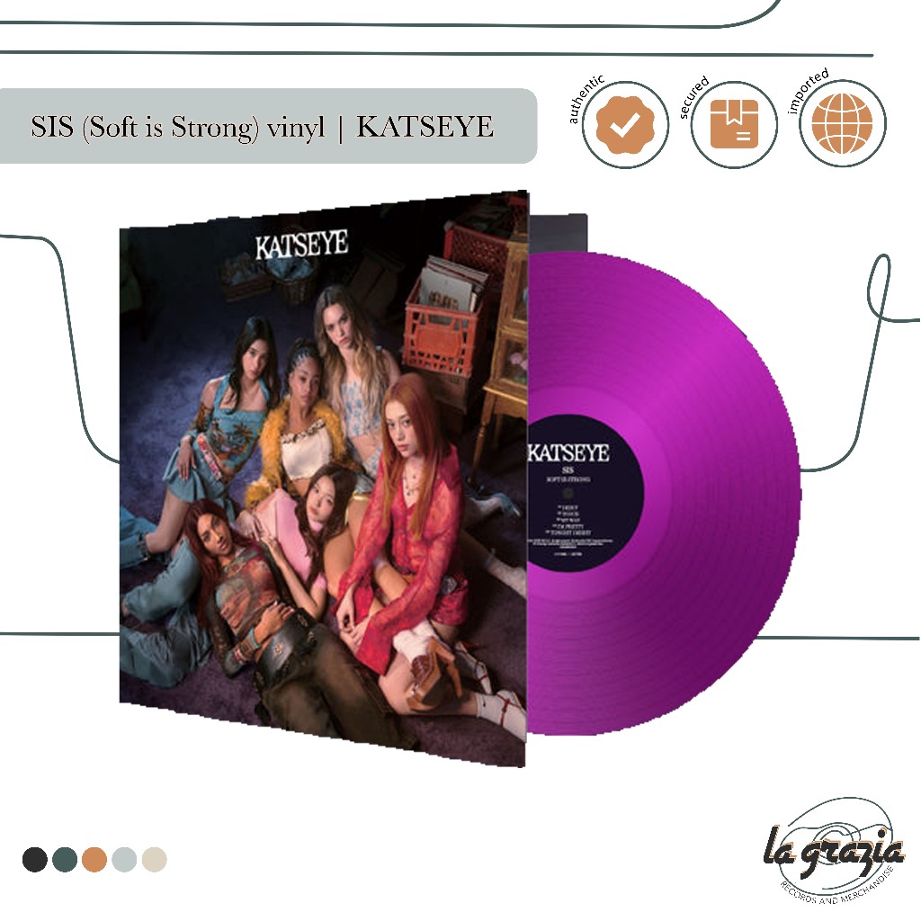 SIS (SOFT IS STRONG) SIGNED Vinyl | KATSEYE [ON HAND] | Shopee Philippines