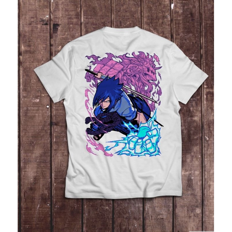 Sasuke Uchiha | Naruto Unisex Round Neck T-Shirt for Men and Woman ...