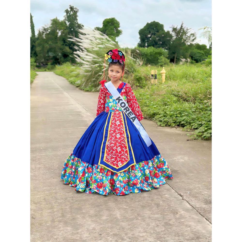 United Nation Korea [With Sash] School Event UN Role Play Pretty Gown ...