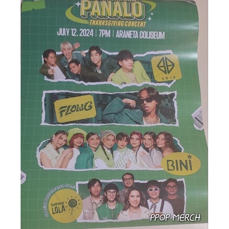 PUREGOLD OFFICIAL POSTER BINI SB19 SUNKISSED LOLA FLOW G OPM OFFICIAL ...