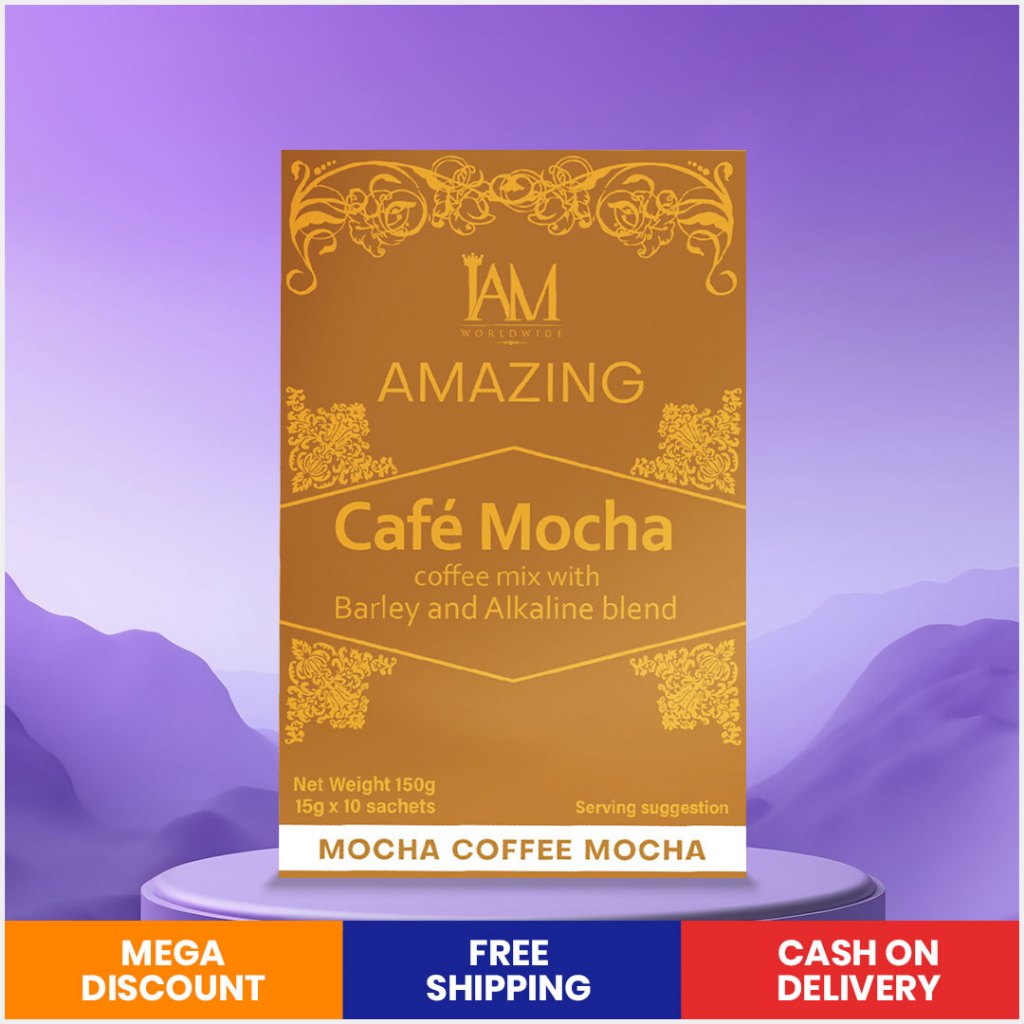 IAM Worldwide Amazing Cafe Mocha with Barley and Alkaline | Shopee ...
