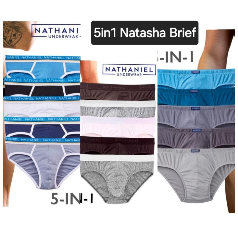 Natasha Nathaniel 5in1 BIKINI Brief HECTOR, HICKMAN, LANZKY | Shopee ...