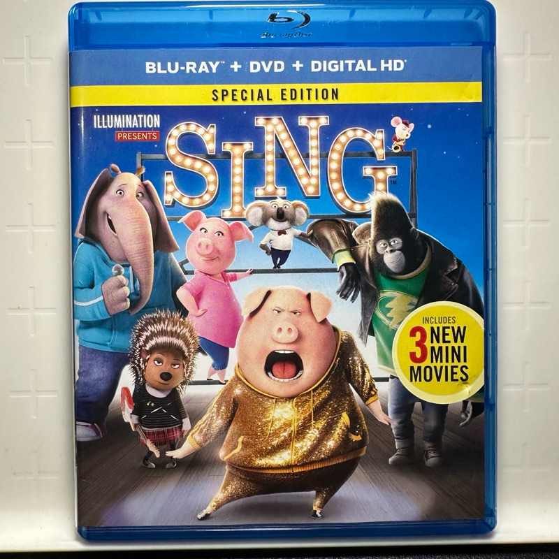 Sing Blu-ray Movie (Special Edition) | Shopee Philippines