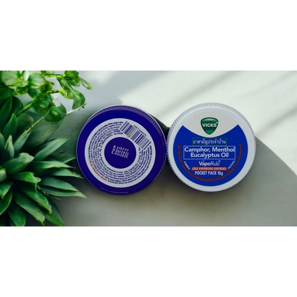 Buy 1 Take 2 Vicks VapoRub Ointment Pocket Pack 10g | Shopee Philippines