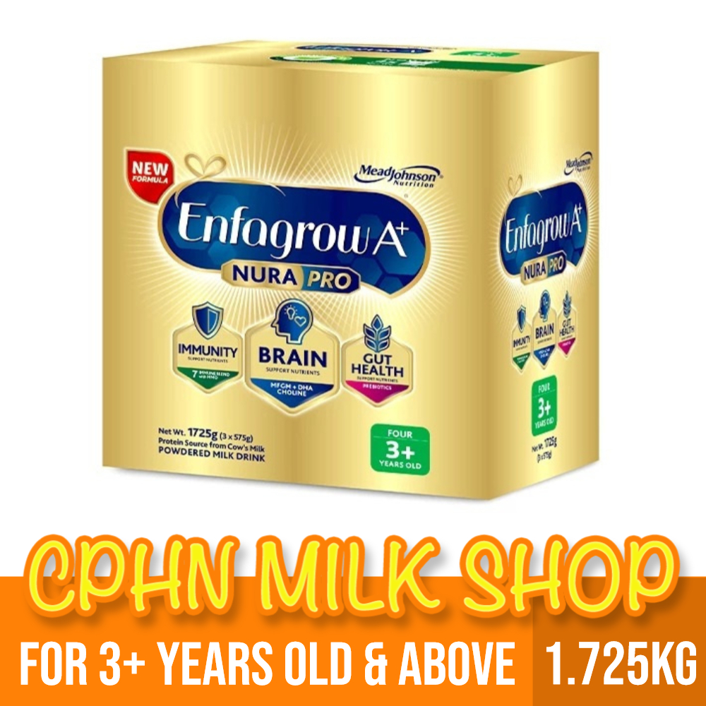 Enfagrow A+ Four Nurapro 1.725kg for Kids Above 3 Years Old Powdered ...