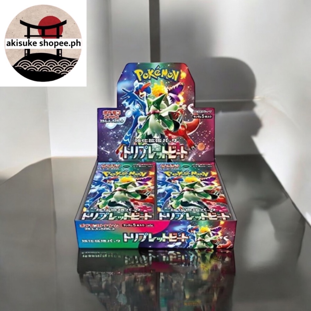 Pokemon Card Scarlet & Violet Booster Box Triplet Beat sv1a Japanese NEW | Shopee Philippines