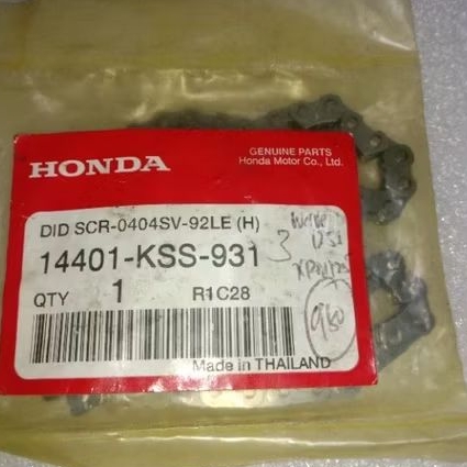 TIMING CHAIN HONDA RS 125/WAVE 125/CLICK 125/CLICK 150 14401-KSS-931 ...