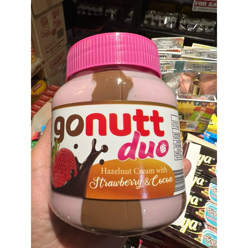 Gonutt duo (hazelnut cream with strawberry &cocoa) | Shopee Philippines
