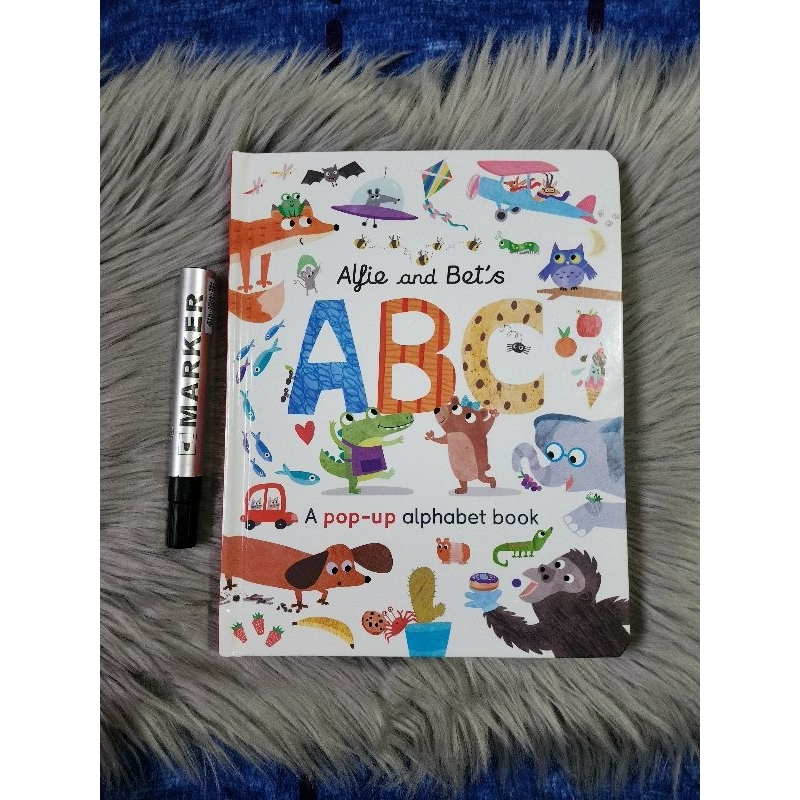 Alfie and Beth's ABC | A Pop-Up Alphabet Boardbook (Preloved-VGC ...
