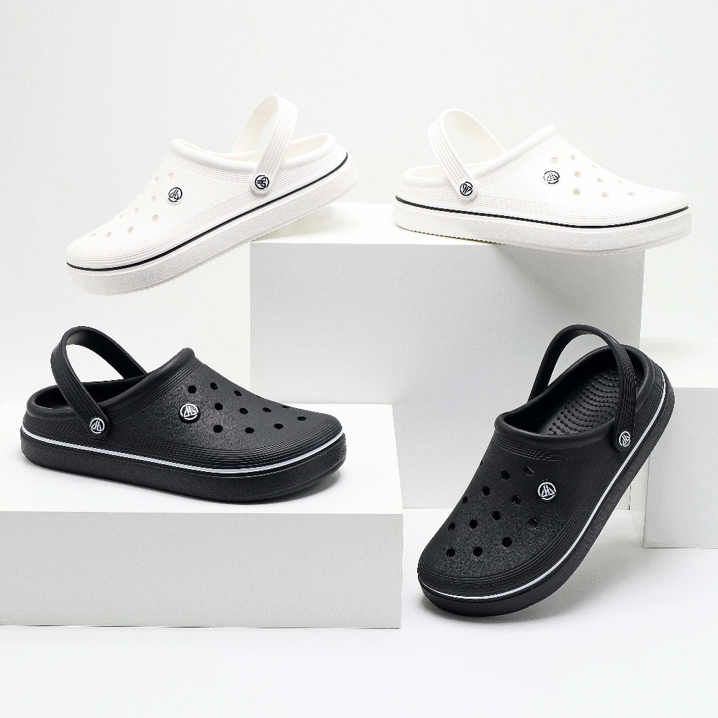 New Full Crocs Clog Rubberize Non Slip Summer Comfort Men Slide ...