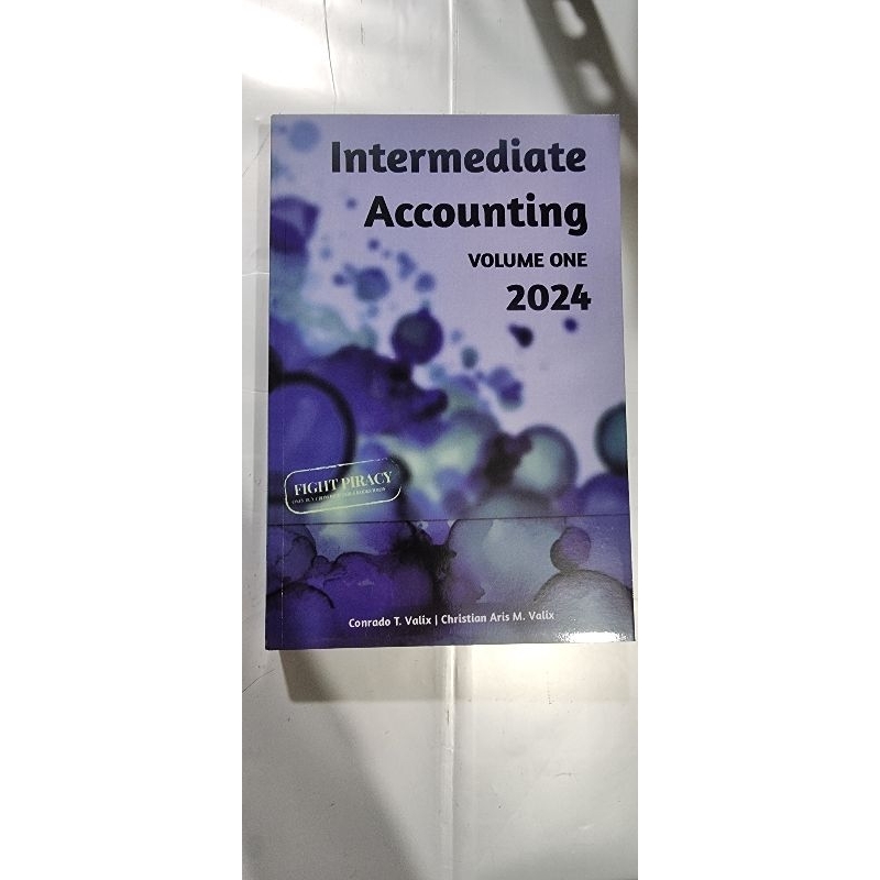 Intermediate Accounting Vol 1 Valix 2024 | Shopee Philippines