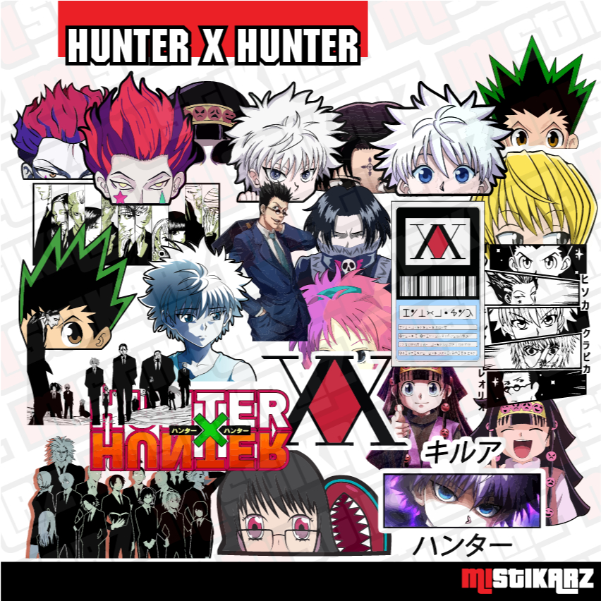 Hunter x Hunter - Vinyl Waterproof Sticker | Shopee Philippines