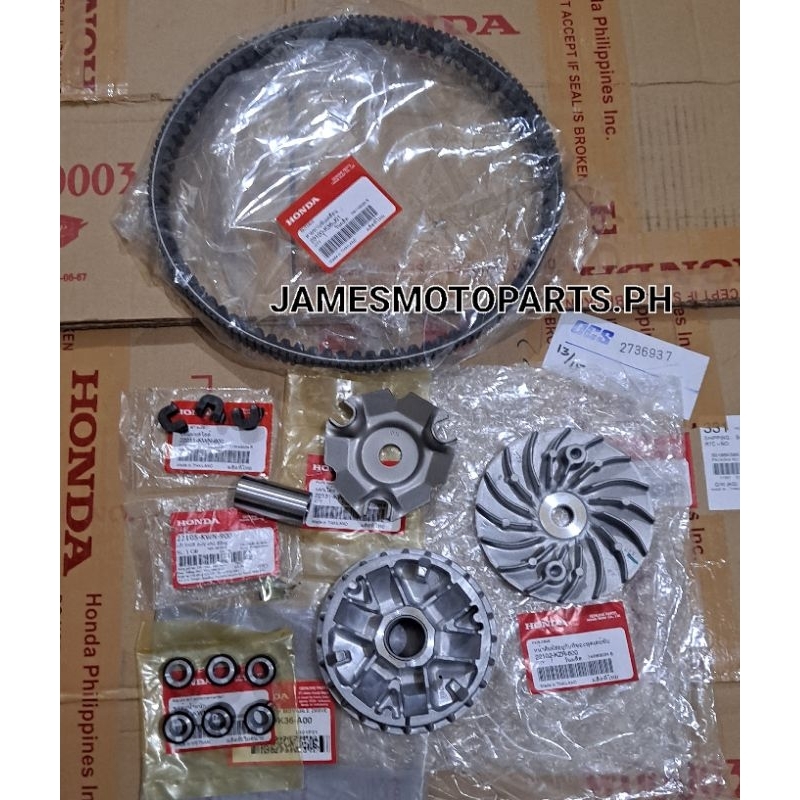 Genuine PULLEY SET For Honda Click 125i/150i V1 V2 V3 (AllGenuineStock ...