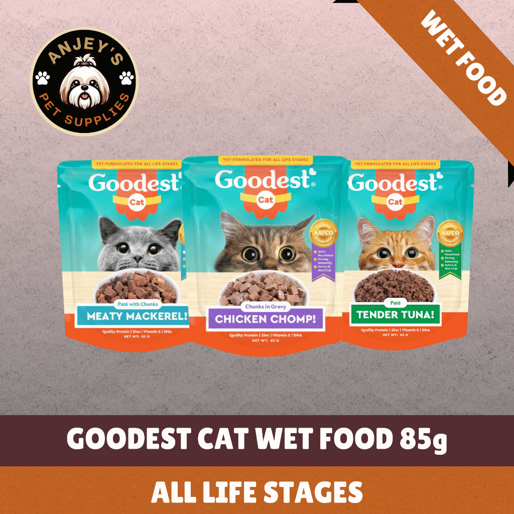 Goodest Cat Wet Food Pouch 85g | Shopee Philippines
