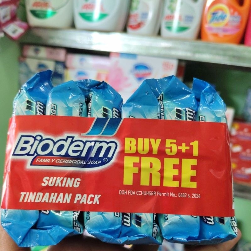Bioderm Blue Bar Soap 60gx6pcs | Shopee Philippines