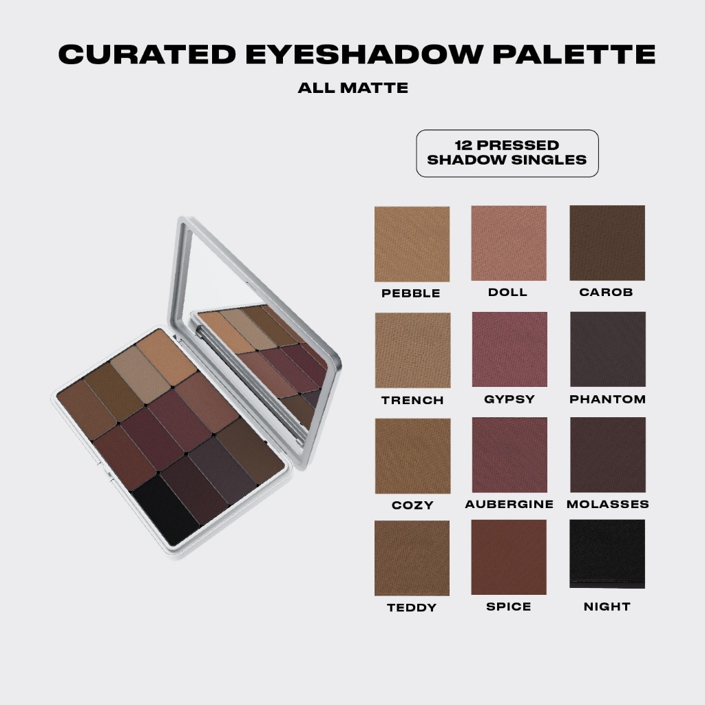 Issy Curated Eyeshadow Palette in All Matte | Shopee Philippines