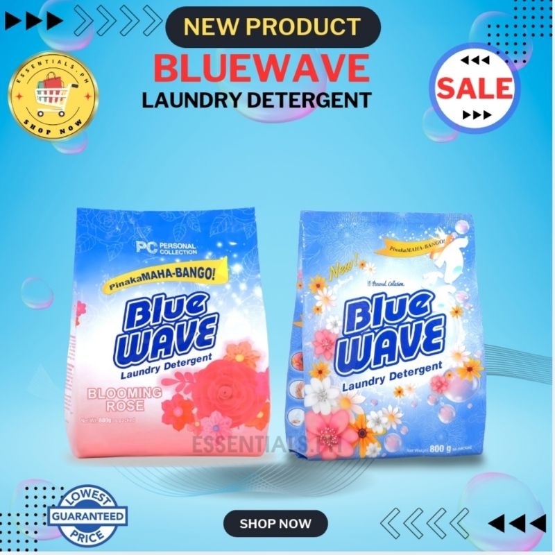 BLUE WAVE POWDER LAUNDRY DETERGENT 800G | Shopee Philippines