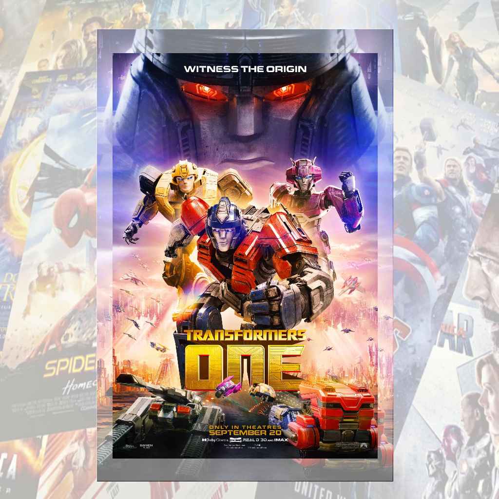 Transformers One Large Glossy Poster | Shopee Philippines