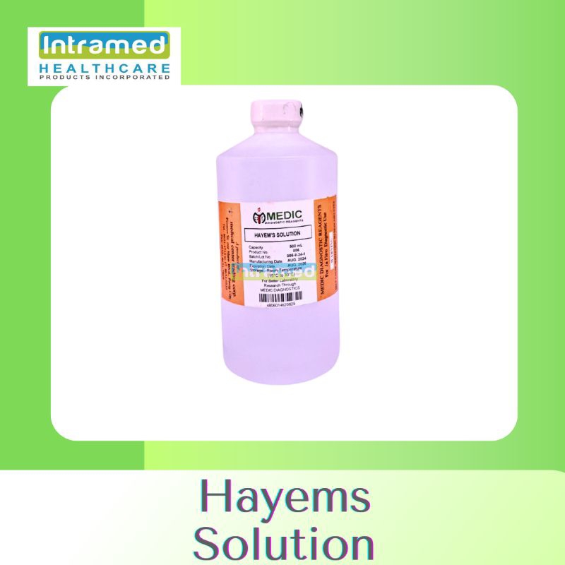 Hayem's Solution (RBC Diluting Fluid) 500ML | Shopee Philippines