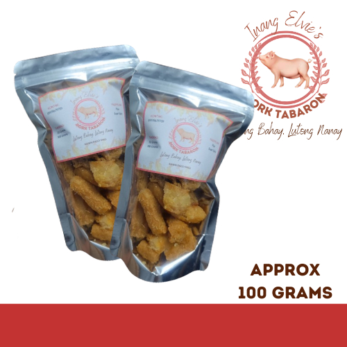 SCRAP TABARON 100 Grams Inang Elvie Delicious Tabaron Small Pieces ...