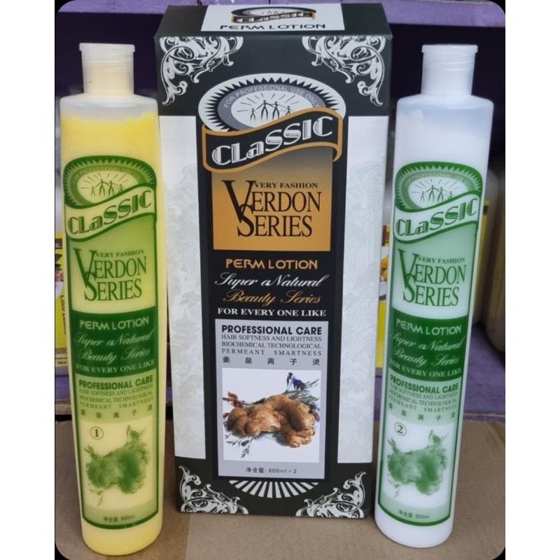 Verdon hair rebonding set, 800ml (ginger) | Shopee Philippines
