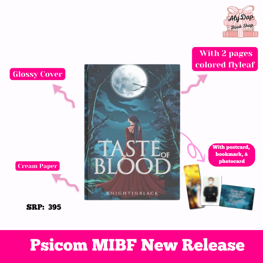 Taste of Blood by KnightinBlack/KIB (Wattpad Book - Psicom) II AlyDap ...