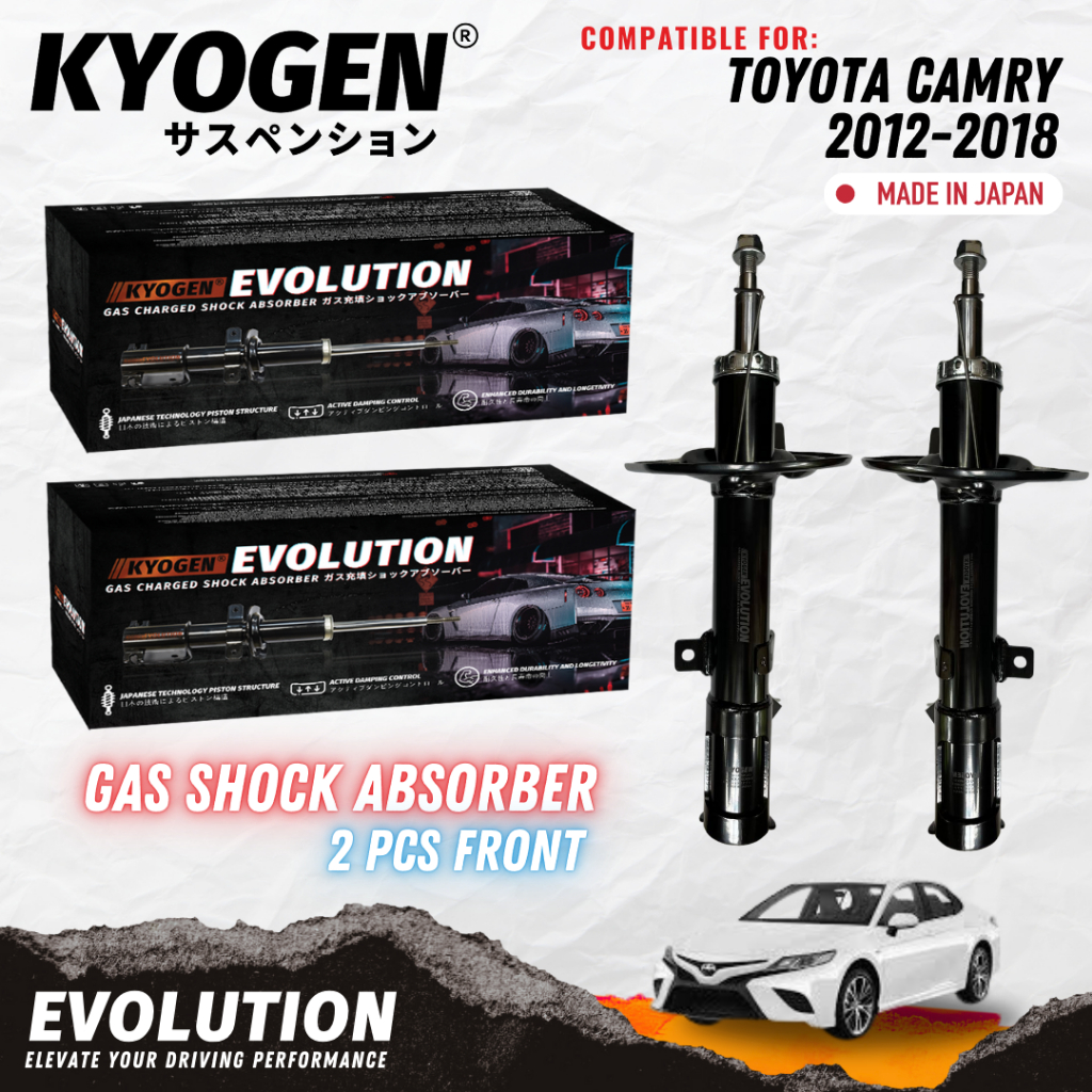 Kyogen Japan Front Gas Shock Absorber For Toyota Camry 2012-2018 339359 ...