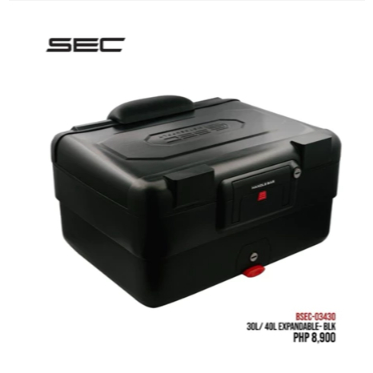SEC TOP BOX EXPANDABLE 30L TO 40L | Shopee Philippines