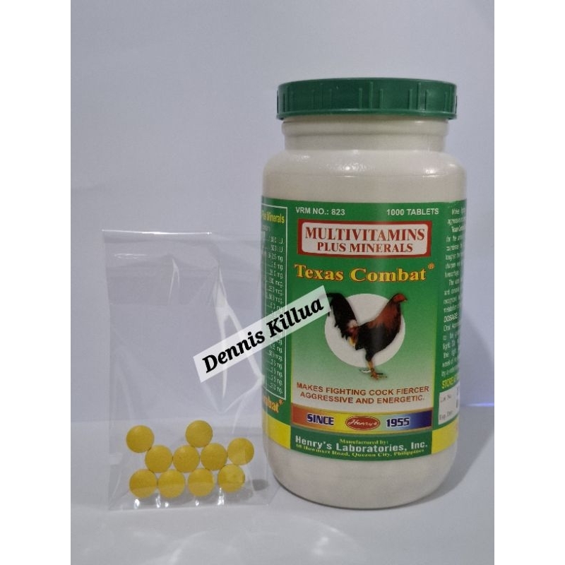 TEXAS COMBAT MULTIVITAMINS( SOLD 10 TABLETS) | Shopee Philippines