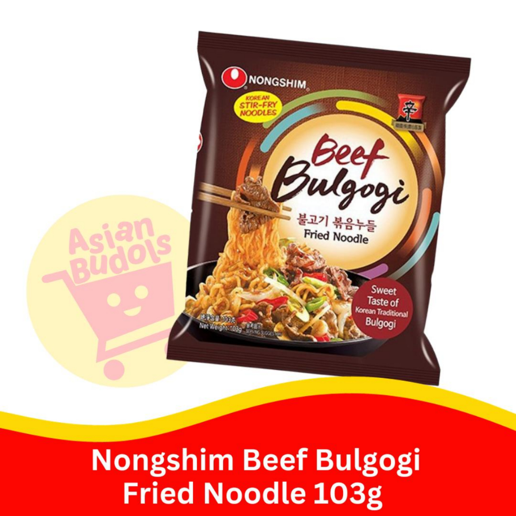 ASIAN BUDOLS - Nongshim Beef Bulgogi Fried Noodle (103g) | Shopee ...