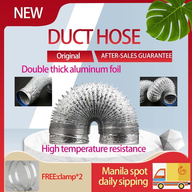 NEW Flexible Aluminum Air Duct Hose Range hood Aluminum Foil ...