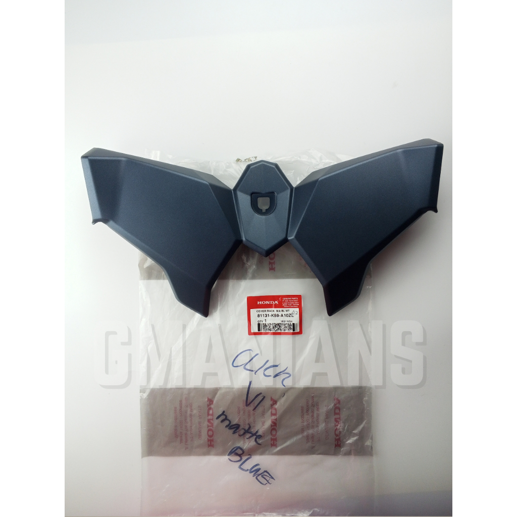Original Honda Cover Rack Click 125/ 150 V1 matte blue Genuine Honda ...