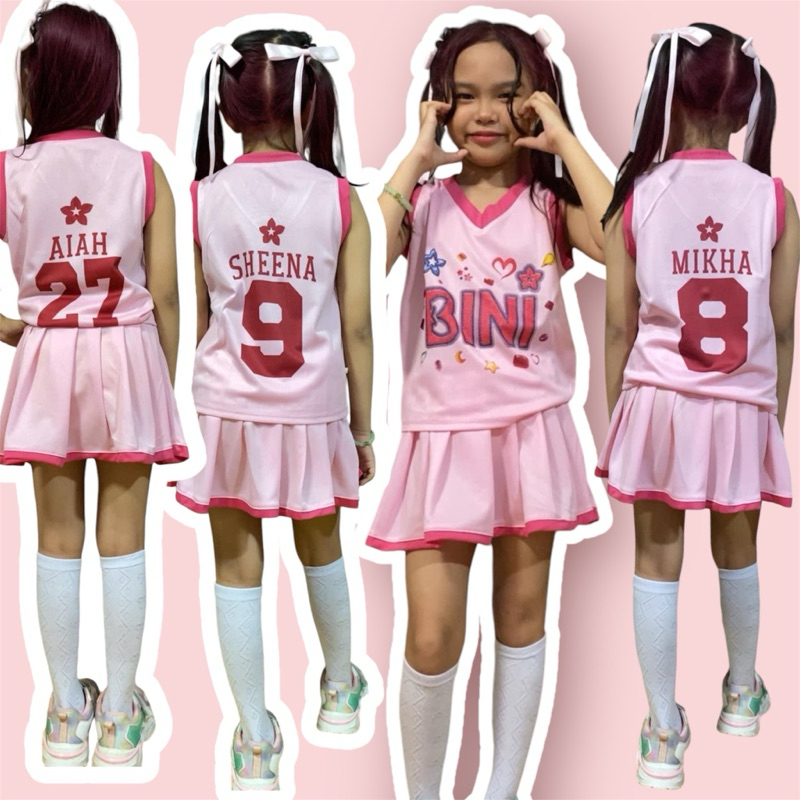 KIDS ALANGAN SIZE BINI SKIRT TERNO JERSEY DRIFIT FABRIC SUBLI PRINT ...