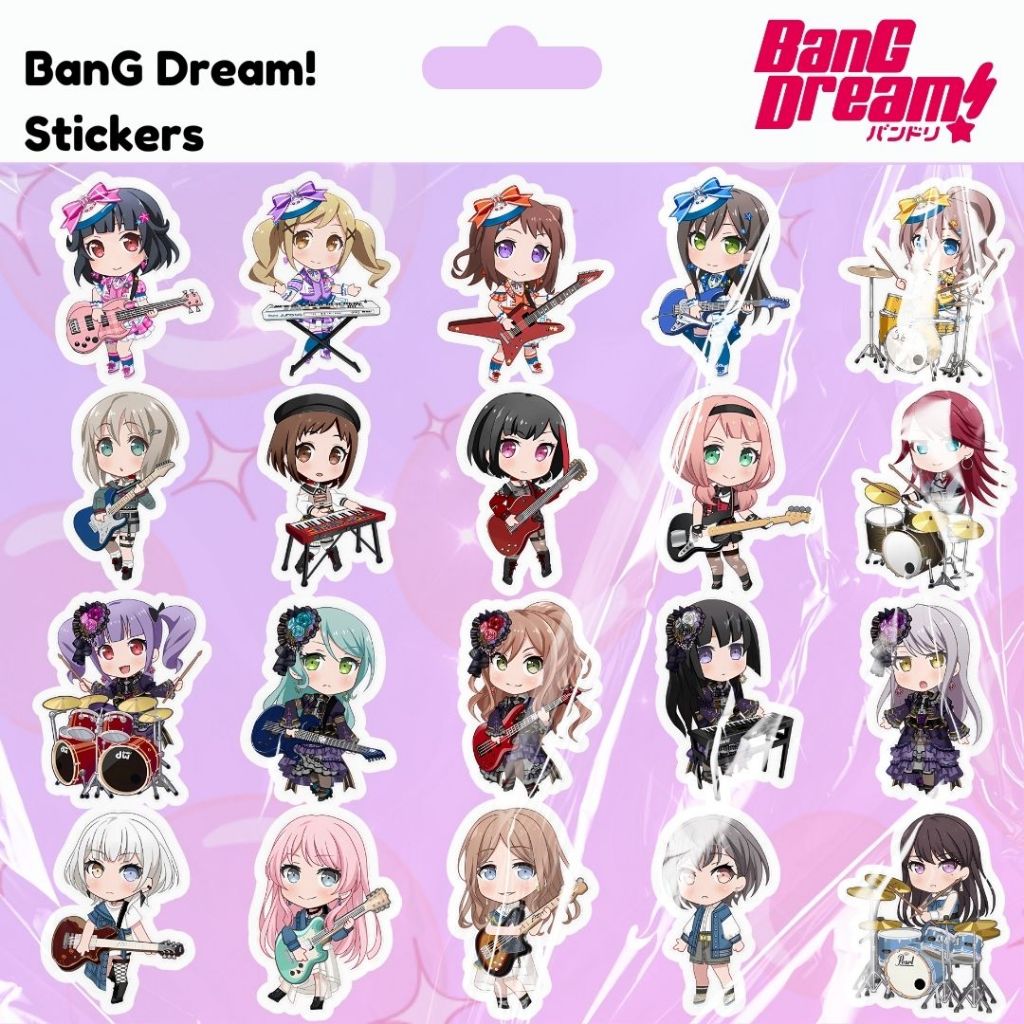 BanG Dream Roselia Poppin'Party Raise A Suilen Pastel*Palettes ...