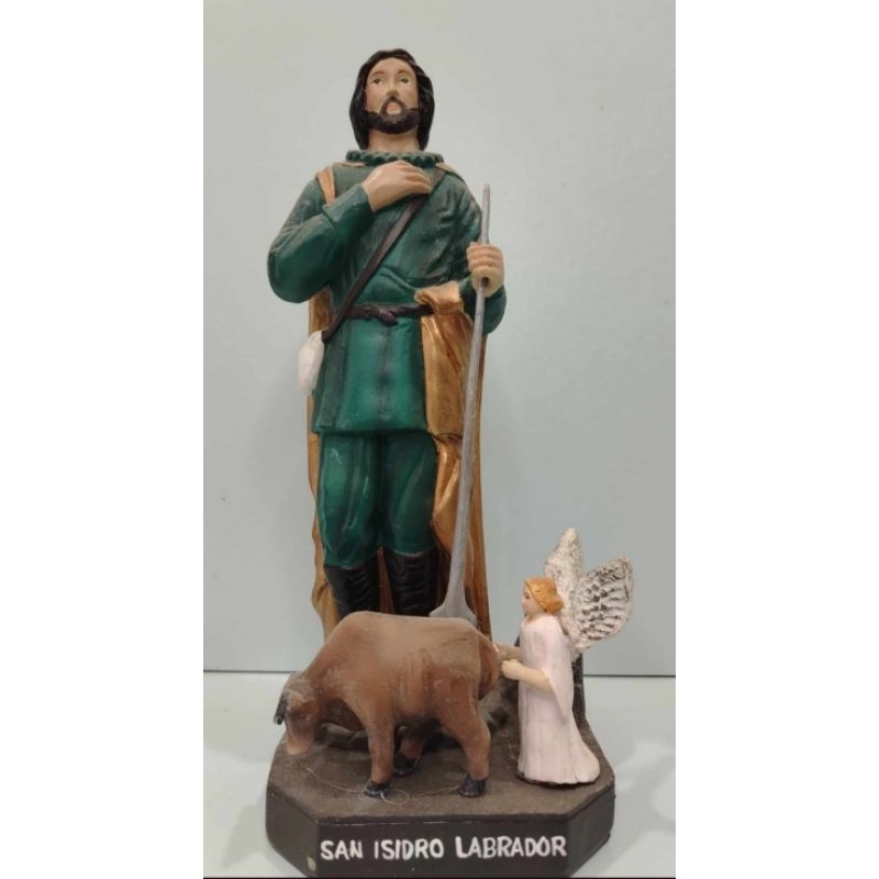 San Isidro Labrador Statue 12 Inch | Shopee Philippines
