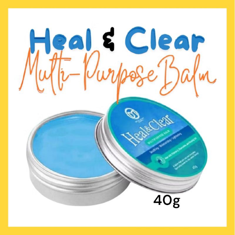 Heal and Clear Multipurpose Balm 40g New and Improved Paraben Free ...