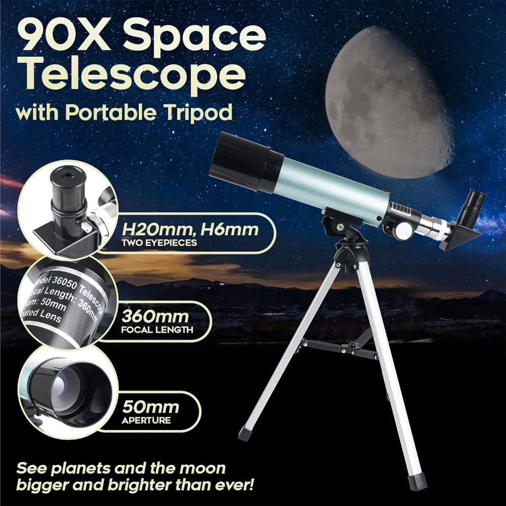 Professional Astronomical Telescope HD Outdoor Monocular Long Range ...
