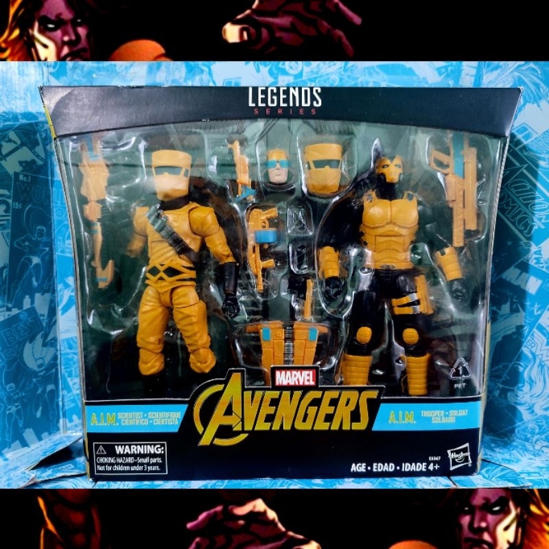 Marvel Legends AIM Scientist/ Trooper 2pk / MISB | Shopee Philippines