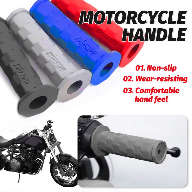 DAYTONA MOTORCYCLE UNIVERSAL HANDLE GRIPS SUPER GRIPS DESIGN BY DAYTONA ...