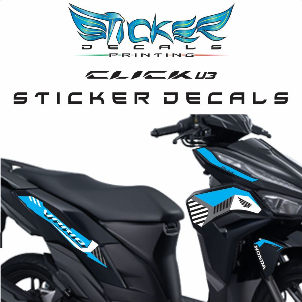 Honda Click V3 Vario Concept Stock Decals | Shopee Philippines