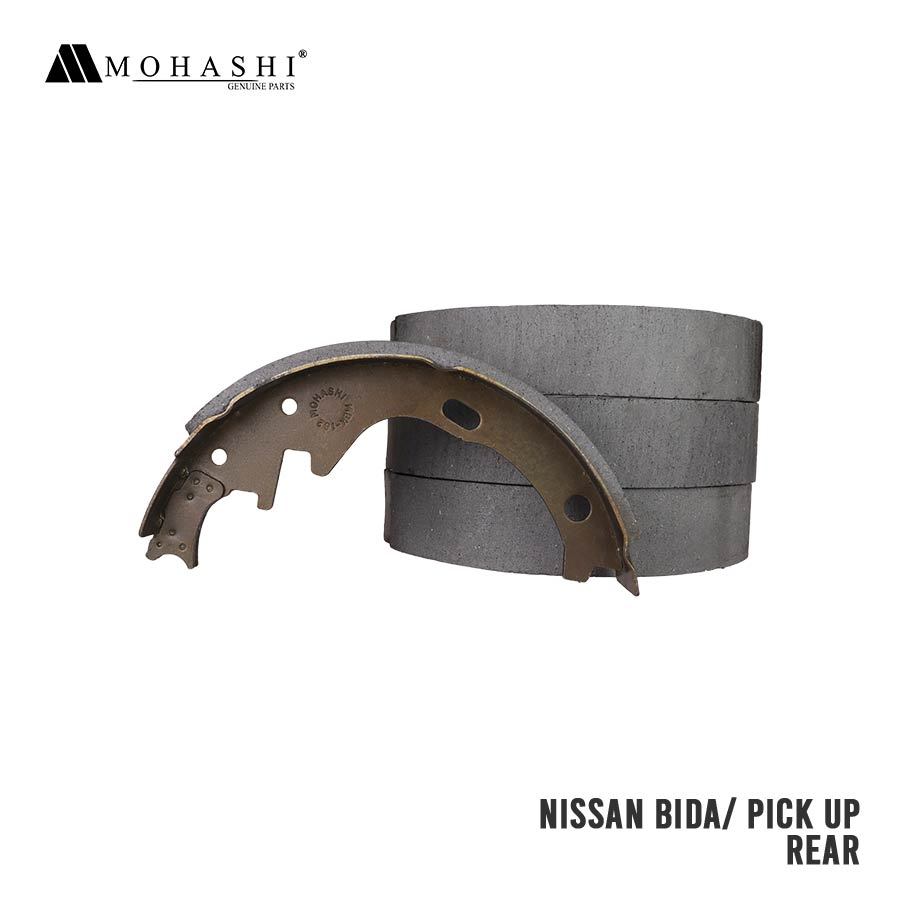 NISSAN BIDA / PICK UP REAR BCAS MOHASHI BRAKE SHOE MBK-162 (4PCS ...