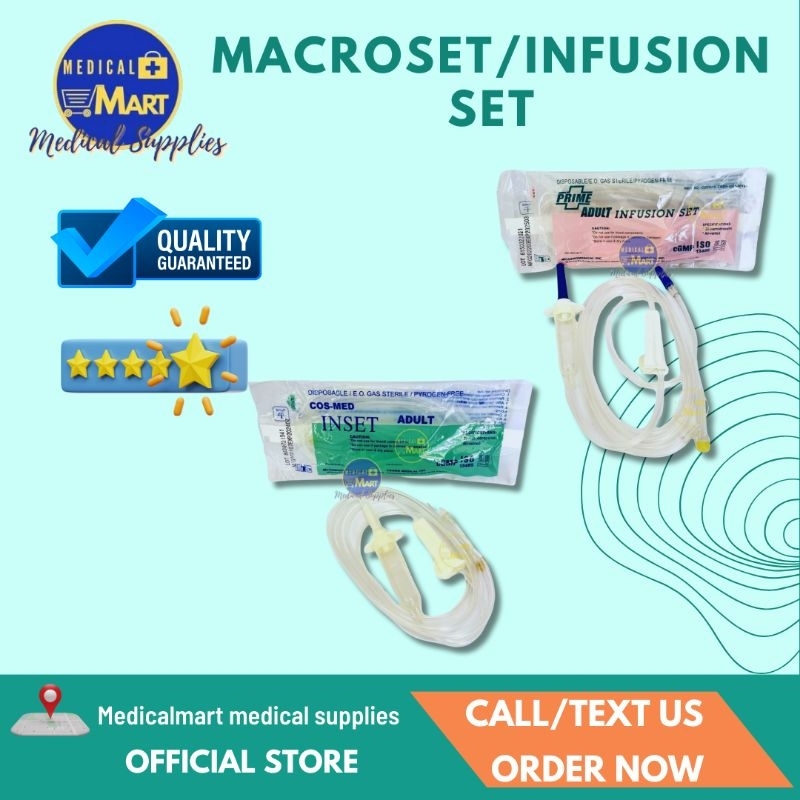 Macroset Set/Infusion Set | Shopee Philippines
