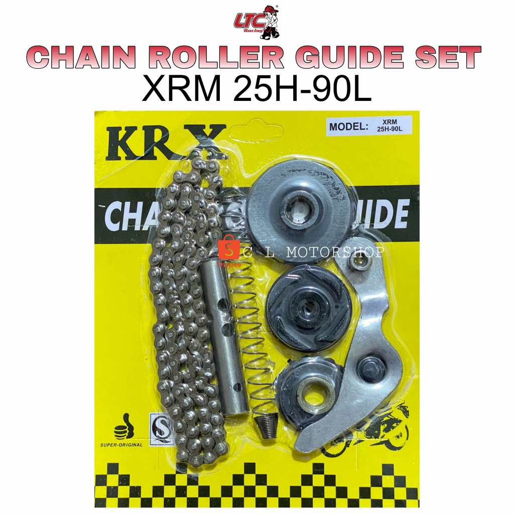 CHAIN ROLLER GUIDE SET XRM 25H-90L | Shopee Philippines