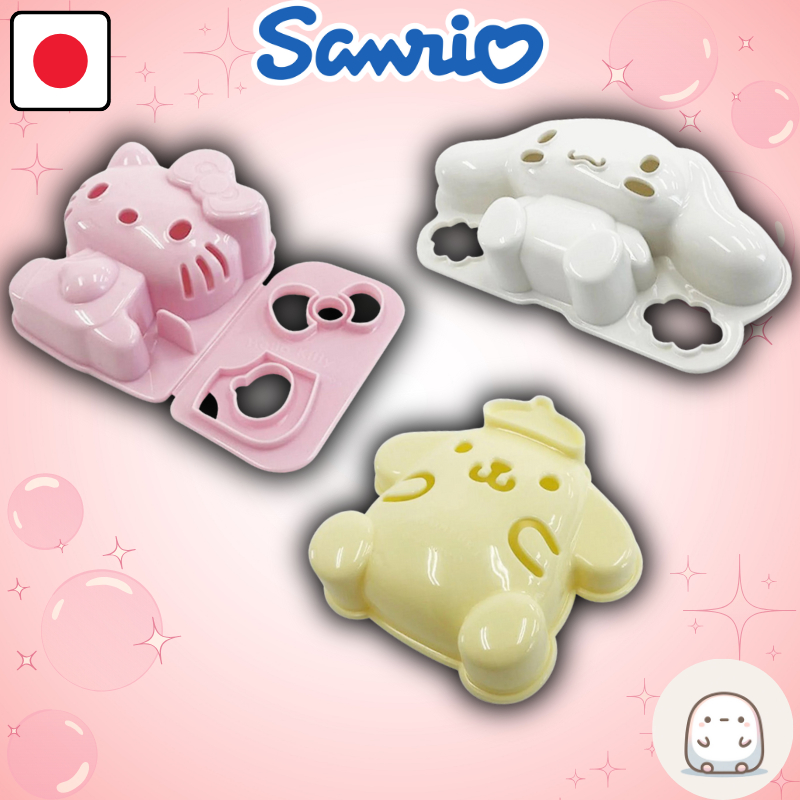 Rice mold HelloKitty/PomPomPurin/Cinnamoroll Sanrio, omelette rice mold ...