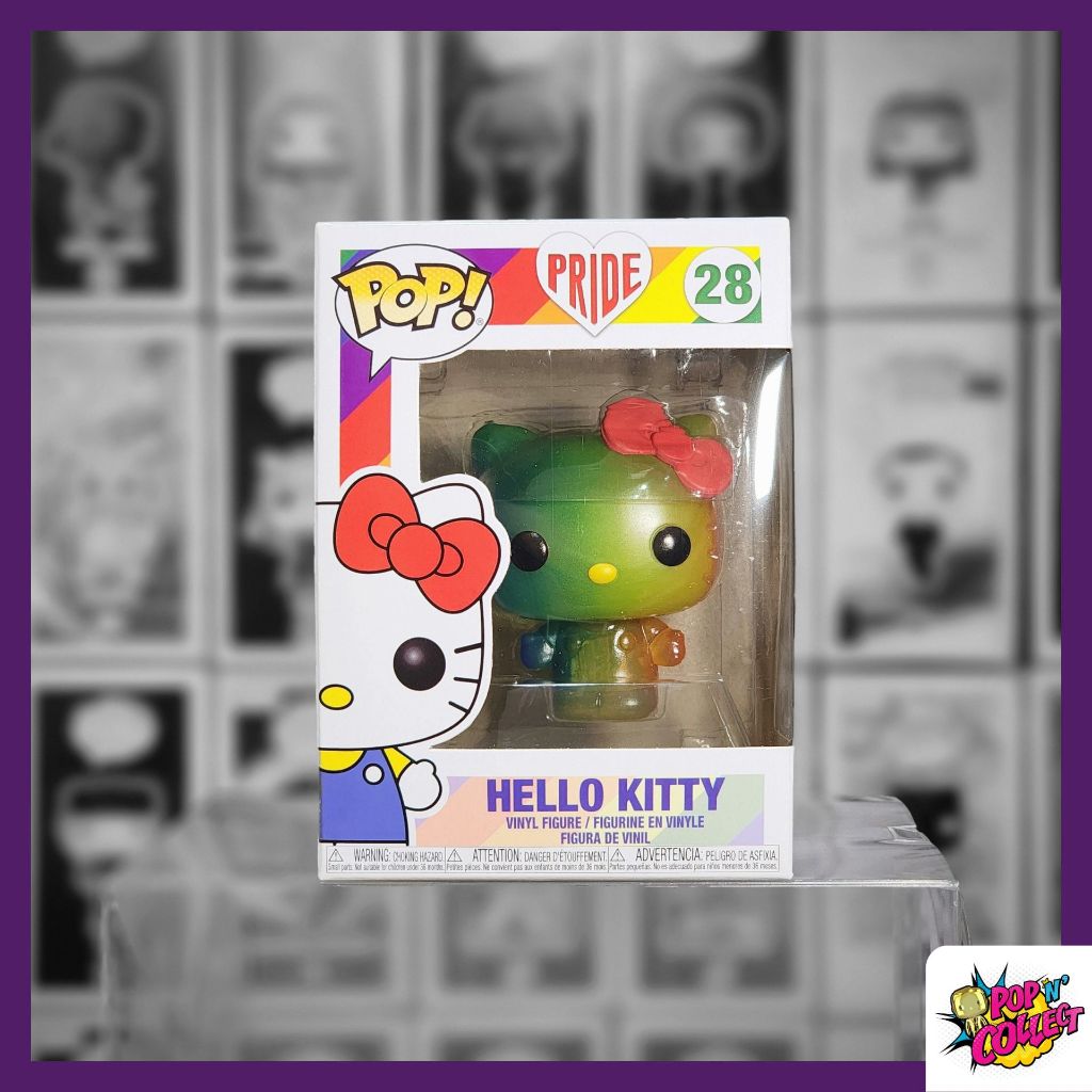 Funko Pop! Hello Kitty (Pride) 28 w/ Free Protector (Sold by Pop N ...