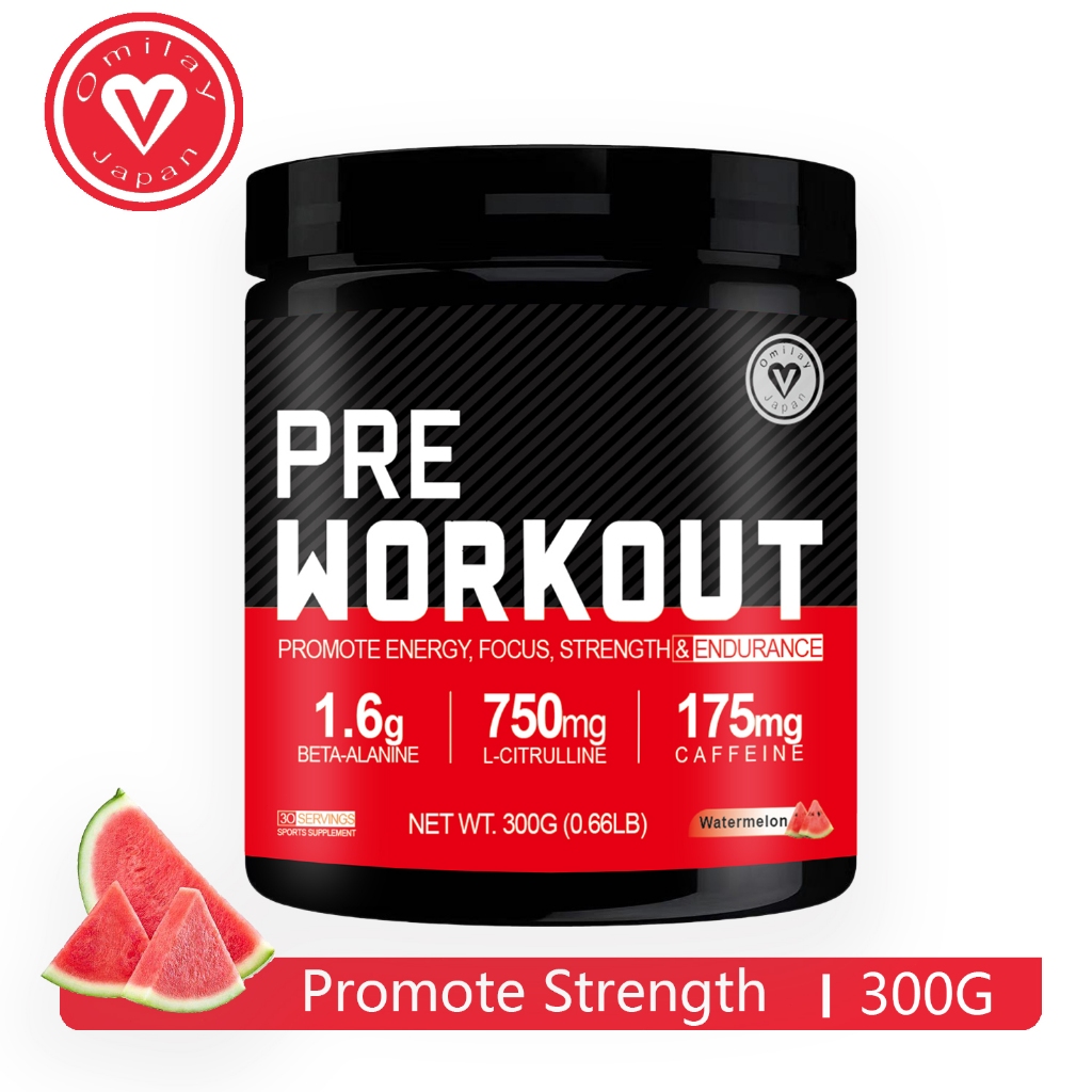 Omilay Pre Workout Supplement for Men & Women Fat Burner Energy Booster ...