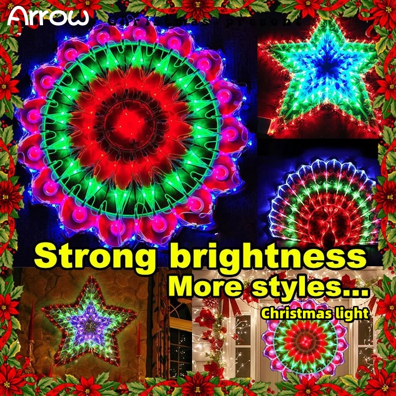 Arrow Christmas lantern Parol with led lights Christmas Lights Wedding ...