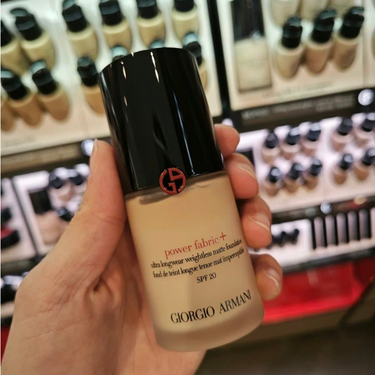 Giorgio Armani: Power Fabric+ Ultra Longwear Weightless Matte ...